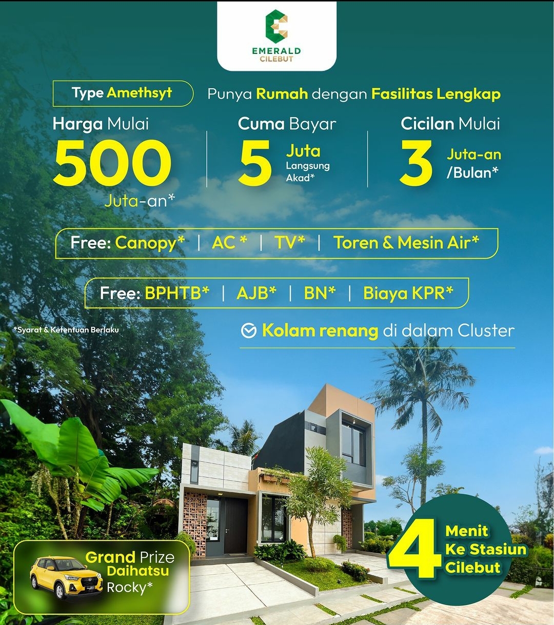 Emerald Cilebut Bogor - Trend Property Indo